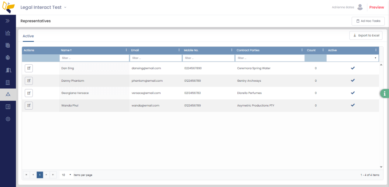 Features - post-signature contract management software